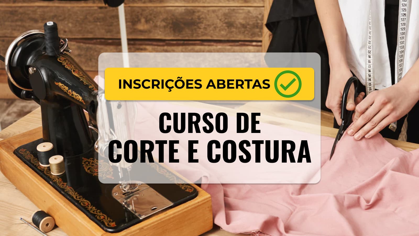 Curso de Corte e Costura Gratuito com Certificado